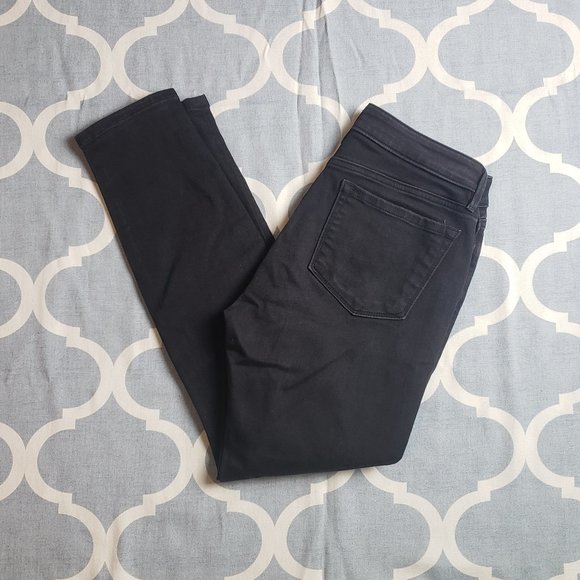 LOFT | Jeans | Loft Outlet Curvy Skinny Jeans Black | Poshmark
